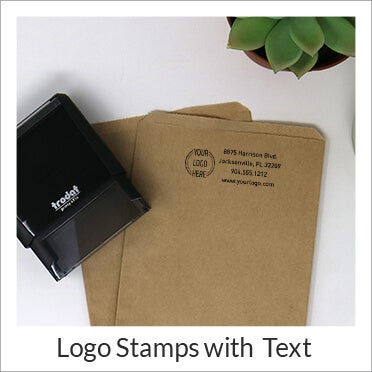 Logo & Custom Text Stamps - Simply Stamps