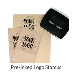 Custom Pre-inked Logo Stamps - Simply Stamps