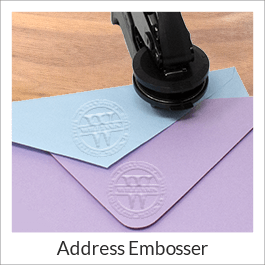 Custom Embossers | Personalized Embosser Stamps for Paper & Envelopes