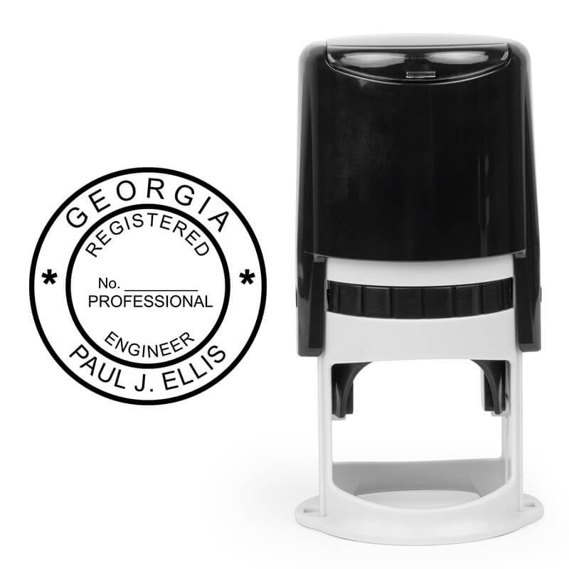 State of Georgia Engineer Seal - Simply Stamps