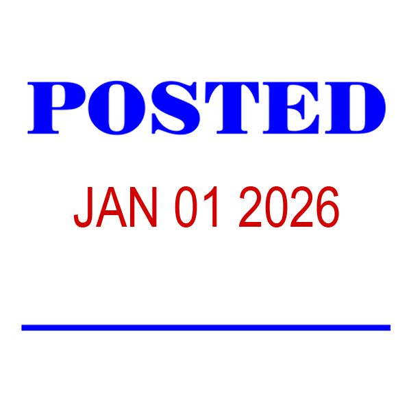 POSTED Mobile Check Deposit Date Stamp | Simply Stamps