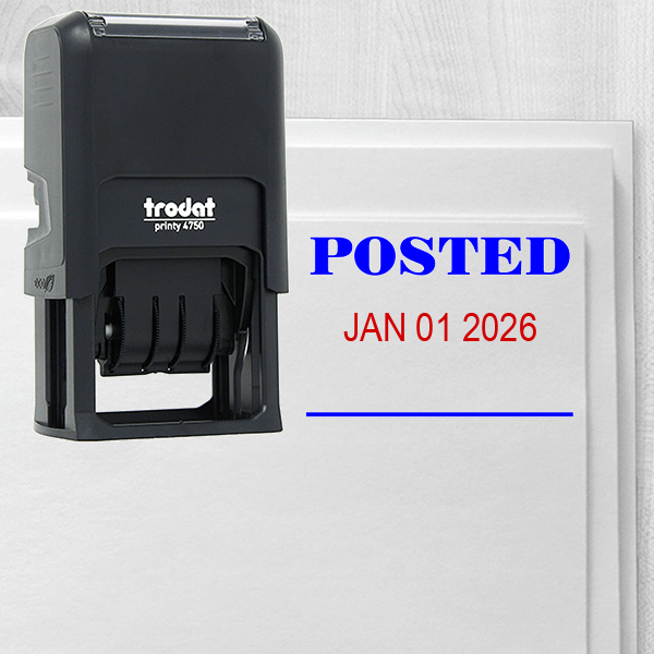 POSTED Mobile Check Deposit Date Stamp | Simply Stamps