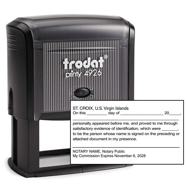 Virginia Acknowledgment Notary Stamp - Simply Stamps