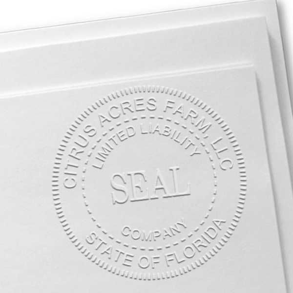 Limited Liability Company Seal Embosser - Simply Stamps