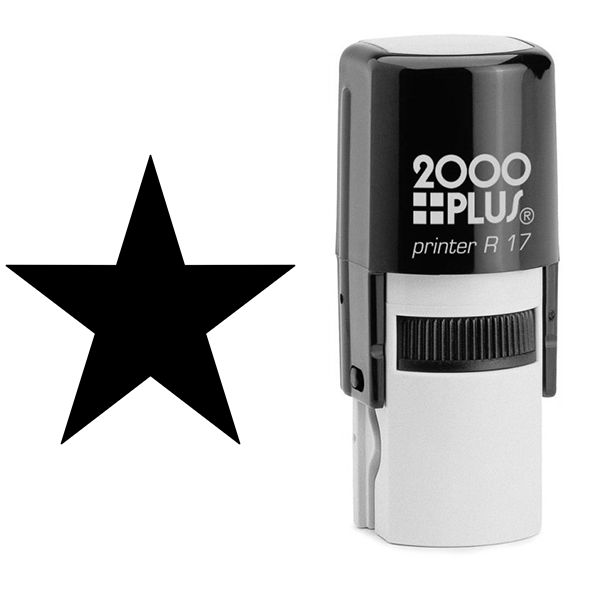 Star Five Point Teacher Grading Rubber Stamp - Simply Stamps