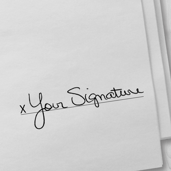 Small Signature Stamp - Simply Stamps