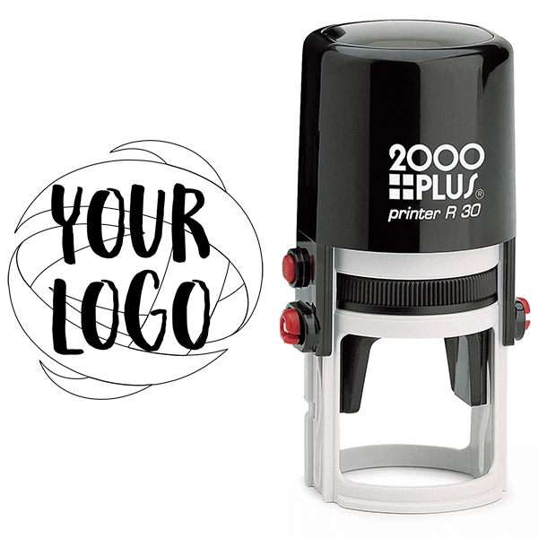 Small Stamp for Round Logos | Simply Stamps