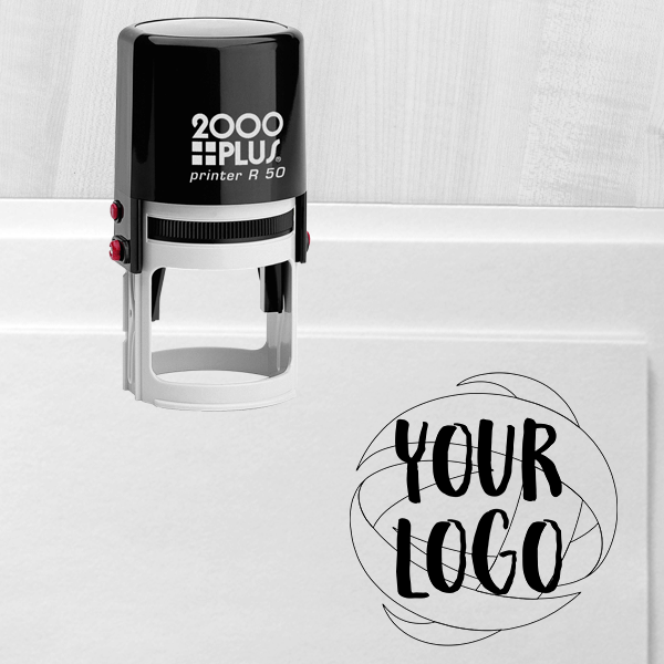 Medium Stamp for Round Logos - Simply Stamps