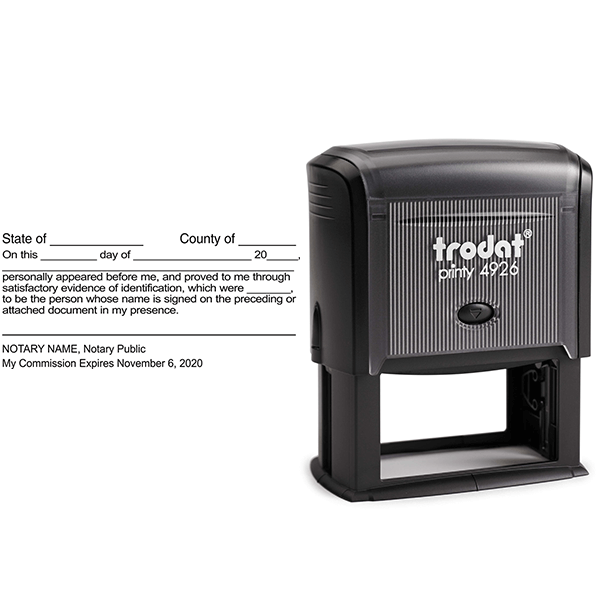 Signature Witness Notary Stamp - Simply Stamps