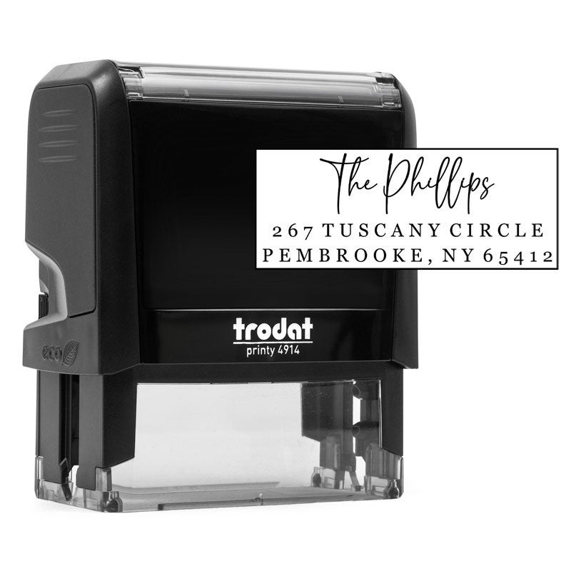 Dupont Brush Return Address Stamp - Simply Stamps