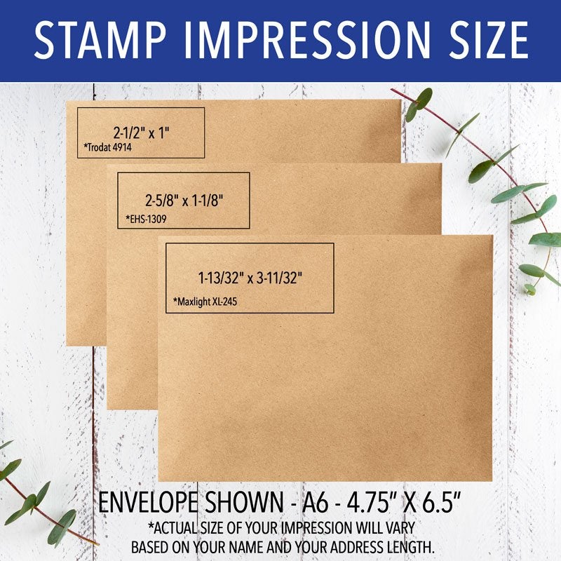 Dupont Brush Return Address Stamp - Simply Stamps
