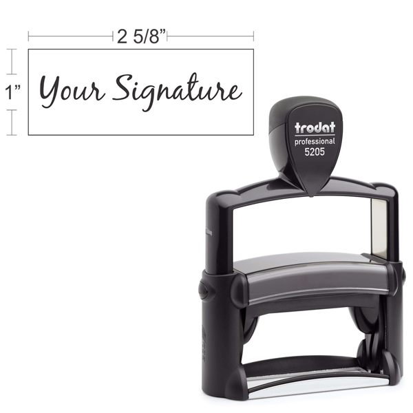 Trodat Professional 5205 | Self-Inking Signature Stamp - Simply Stamps