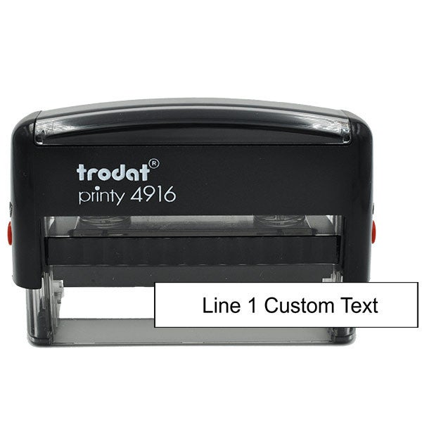 Custom 1 Line Rubber Stamp - Business Forms - Simply Stamps