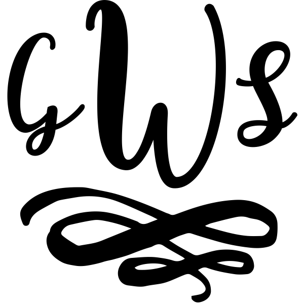 Calligraphy Monogram Stamp - Simply Stamps