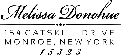 Mayday Address Stamp - Simply Stamps