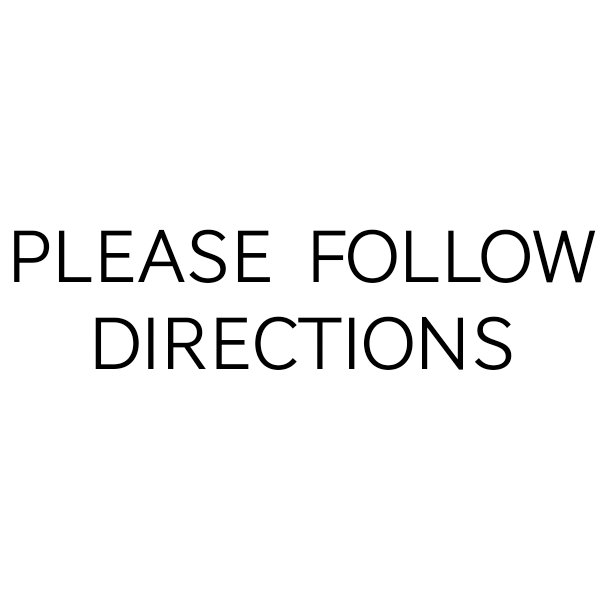 Please Follow Directions Teacher Grading Stamp - Simply Stamps