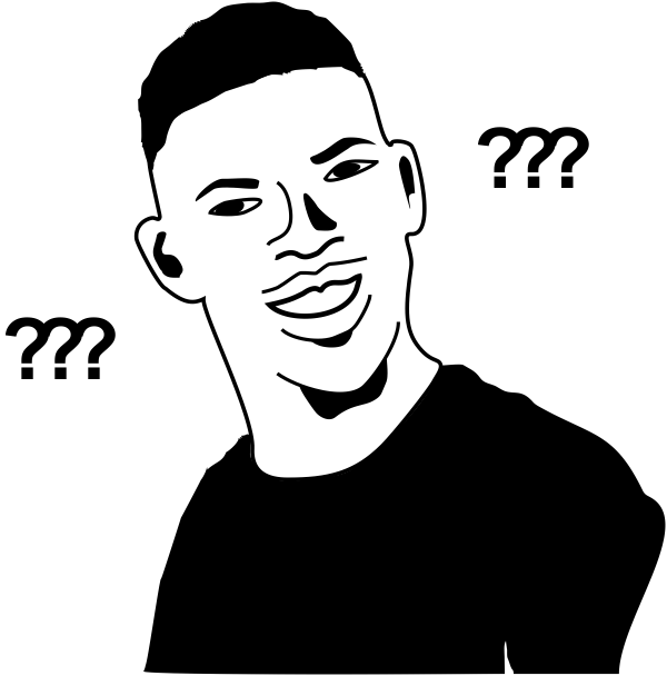 Confused Guy Meme Stamp - Simply Stamps