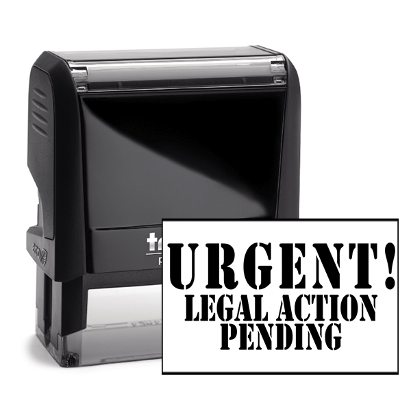 Legal Action Stamp - Simply Stamps