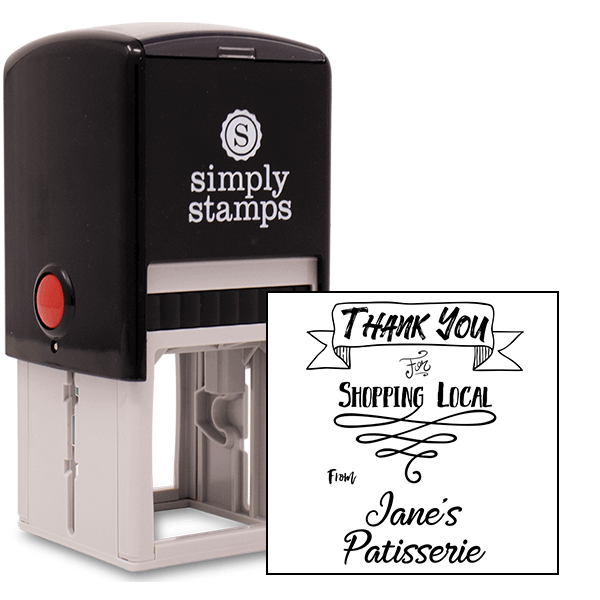 Shop Local Food Packaging Stamp