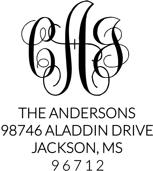 Armstrong Address Stamp - Simply Stamps