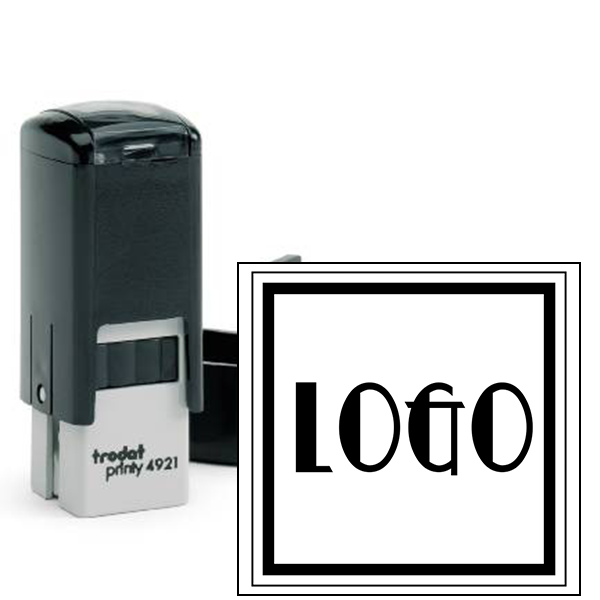 Mini Square Logo Stamp - Simply Stamps