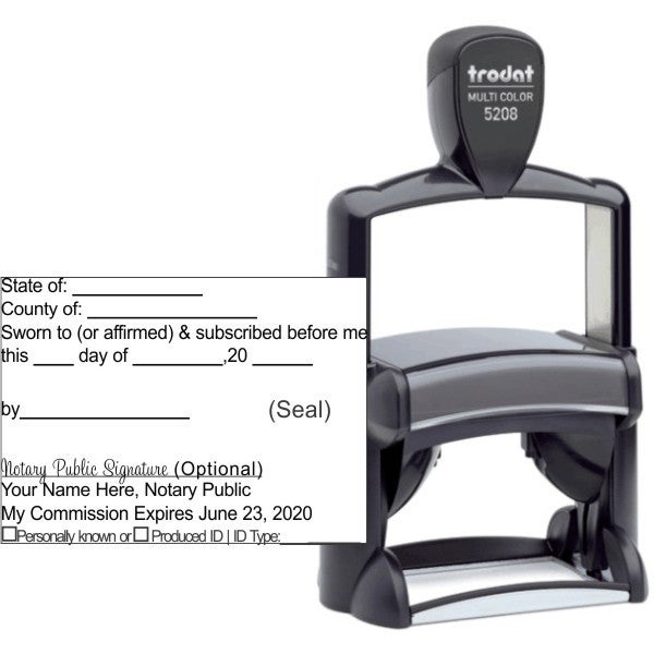 Trodat Professional 5205 | Self-Inking Signature Stamp - Simply Stamps