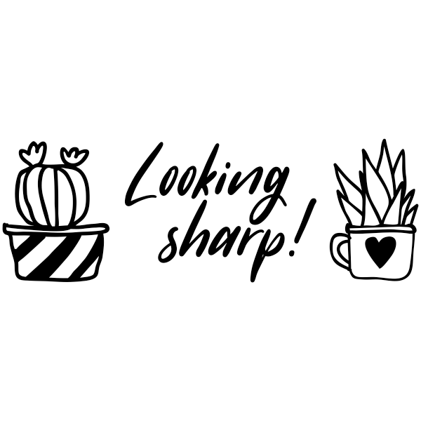 Looking Sharp Cactus Stamp - 904 Custom