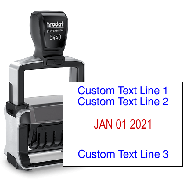 Received Custom Date Stamp | Simply Stamps