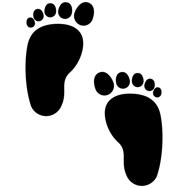 Two Little Feet Craft Stamp | Simply Stamps