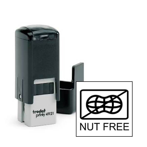 Nut Free Allergy Alert Stamp - Simply Stamps