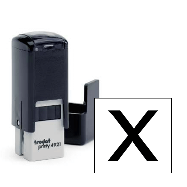 X Cross Loyalty Stamp - Simply Stamps