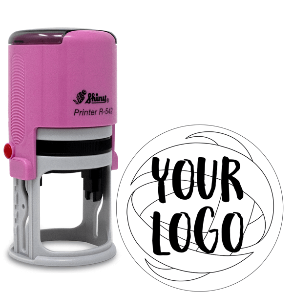 Make Your Own Stamp - Custom Round Logo - Simply Stamps