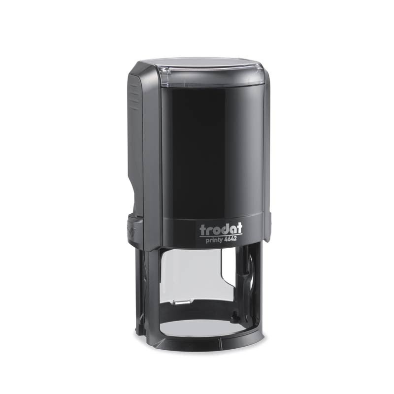 Round Custom Self-Inking Stamp, 1-5/8", with Personalized Text, Logo or ...