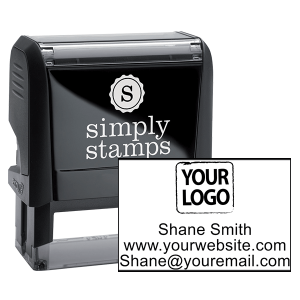 Vintage Logo Address Stamp - Simply Stamps