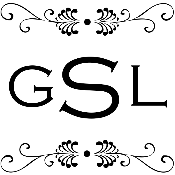 Simple Elegant Monogram Rubber Stamp - Simply Stamps