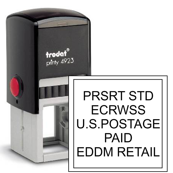 Presorted Standard Postage Paid Rubber Stamp - Simply Stamps