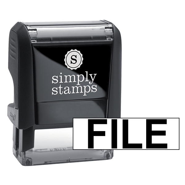 FILE Big Rubber Stamp - Simply Stamps