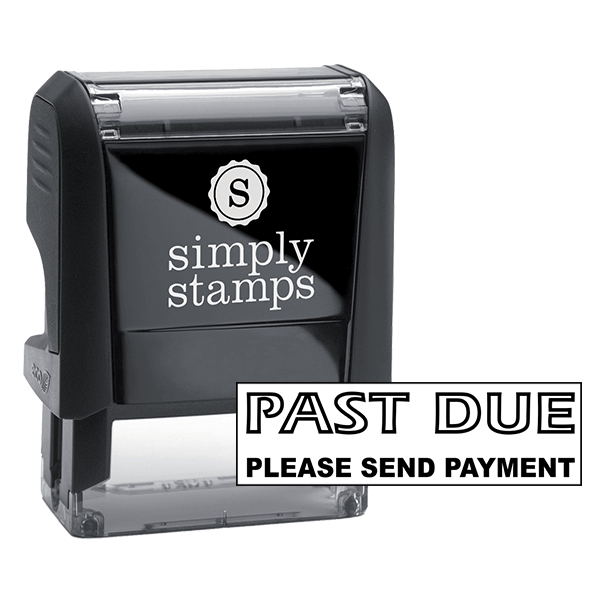 PAID With Check and Date Rubber Stamp - Simply Stamps