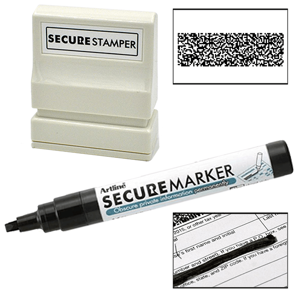 Xstamper Secure Stamper Small & Secure Pen - Simply Stamps