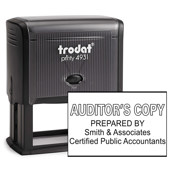 Auditor's Copy Stamp Outlined - Simply Stamps