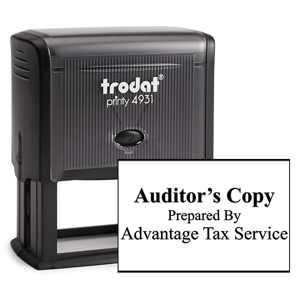 Auditor's Copy Accounting Stamp Bold - Simply Stamps