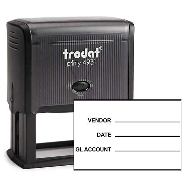 General Ledger Account Stamp - Simply Stamps