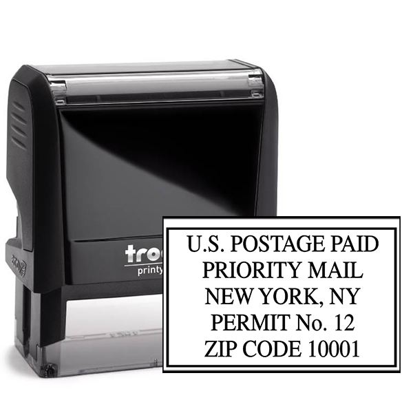 Presorted Postage Paid Rubber Stamp - Simply Stamps