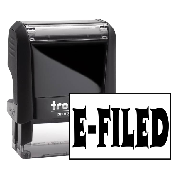 E-Filed Office Rubber Stamp - Simply Stamps