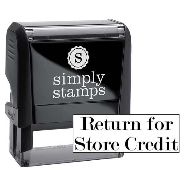 Return for Store Credit Stamp - Simply Stamps