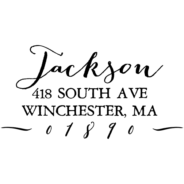 Anderson Round Return Address Stamp - Simply Stamps Anderson Round Return Address Stamp - Simply Stamps