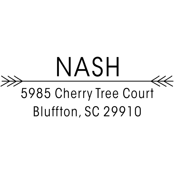 Nash Return Address Stamp - Simply Stamps
