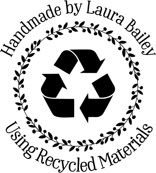 Reduce Reuse Recycle Rubber Stamp - Simply Stamps