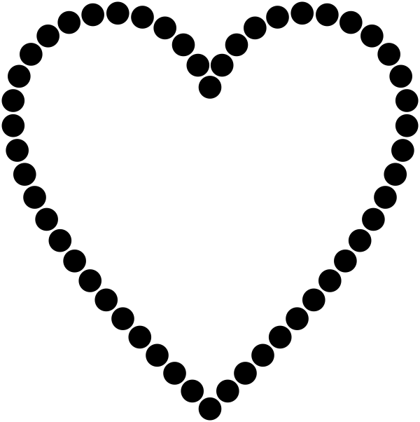 Solid Heart Stamp - Simply Stamps