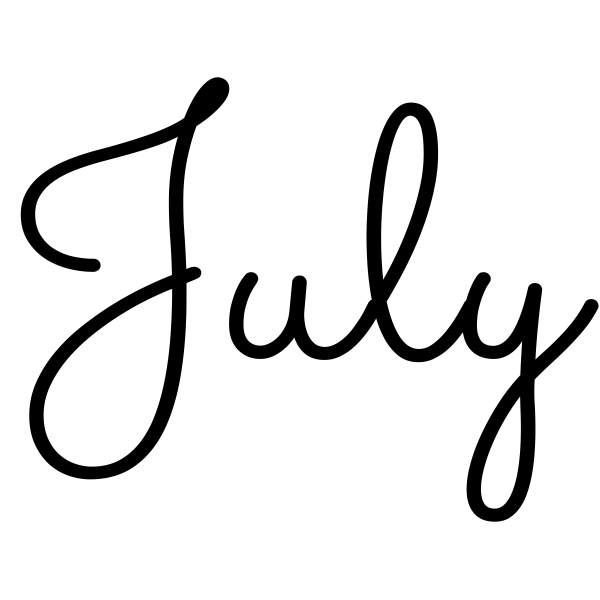 July Journal Stamp - Simply Stamps